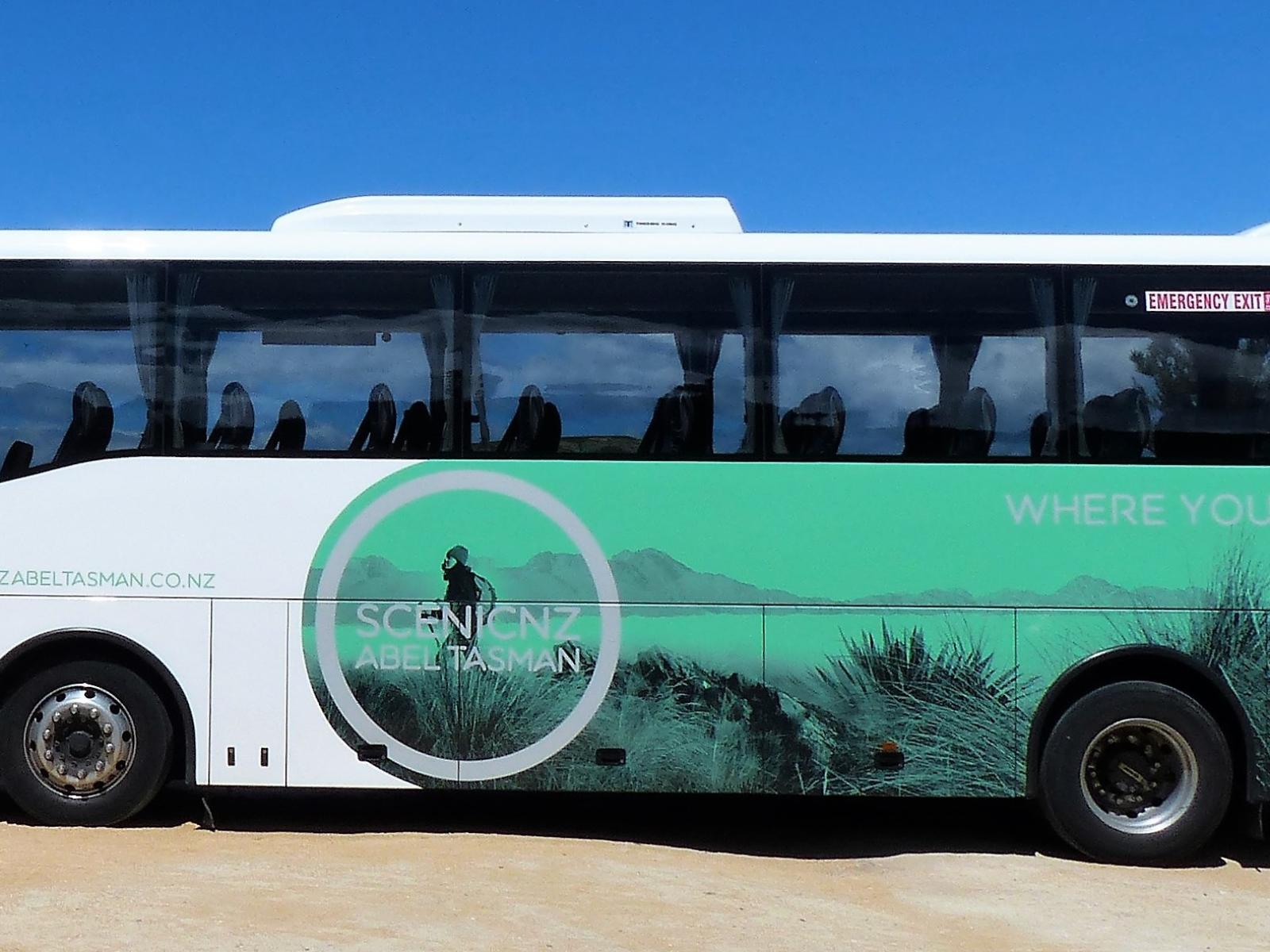 Abel Tasman Bus Connections - Wilsons Abel Tasman